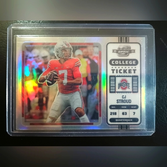 Panini | Toys | Cj Stroud Chronicles Dp Contenders Optic College Ticket ...